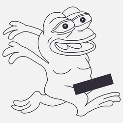 Internet meme trollface design Royalty Free Vector Image