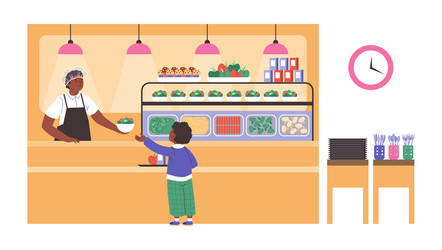 Interior of school Royalty Free Vector Image - VectorStock