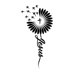 Christian faith design for print Royalty Free Vector Image