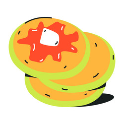Mini Pancakes Vector Images (54)