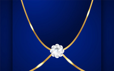 Abstract blue background in premium indian style Vector Image