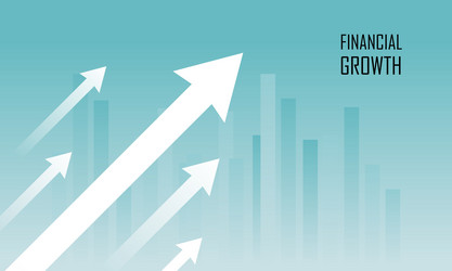 Financial management graphic concept Royalty Free Vector