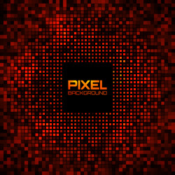 Red Pixel Background Vector Images (over 13,000)