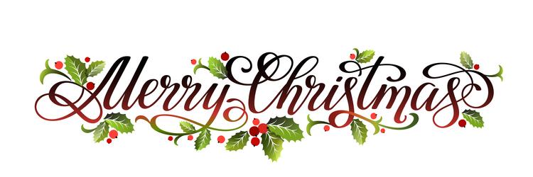 Cursive Happy Holidays Calligraphy Vector Images (over 1,600)