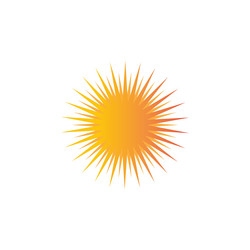 Sun logo Royalty Free Vector Image - VectorStock