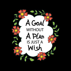 Without Plan Goal Quote Vector Images (38)