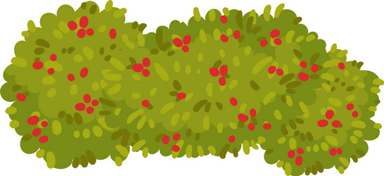 Shrubs Plan View Vector Images (86)