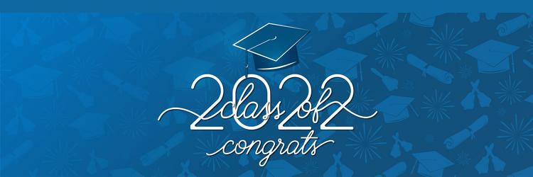 Graduation background class of 2018 with graduate Vector Image