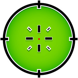 Crosshair Target Reticle Vector Images (over 2,300)