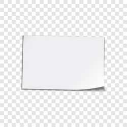 Photo frame on a transparent background Royalty Free Vector