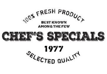 Specials Stamp Chef Vector Images (over 220)