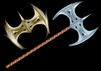 Double Axe Vector Images (over 350)