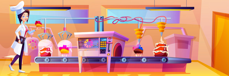 Candy Factory Illustration
