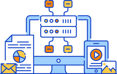 Unstructured Data Vector Images (over 540)