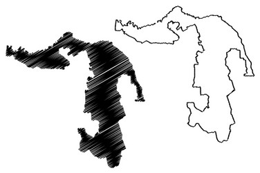 Adygea map Royalty Free Vector Image - VectorStock