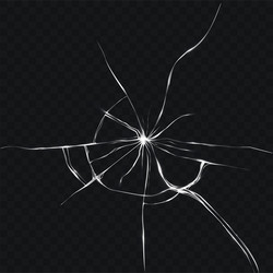Broken glass frame Royalty Free Vector Image - VectorStock