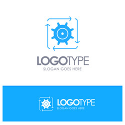 Workflow automation development flow operation Vector Image