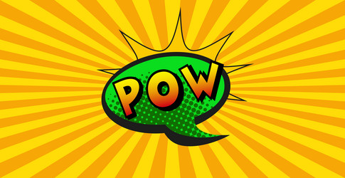 Pow Fonts Comic Font Vector Images (over 260)