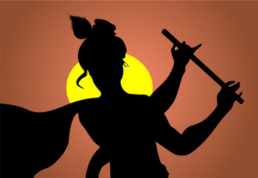 Krishna Silhouettes Vector Images (over 190)