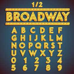 Broadway Letters Vector Images (over 1,200)