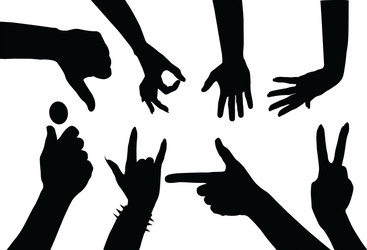 Anime Hand Gestures Vector Images (over 5,600)