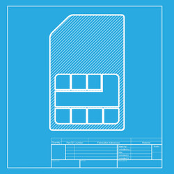 Phone sign white section of icon Royalty Free Vector Image