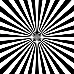 Sunburst starburst rays radial beams circle Vector Image