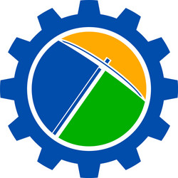 Mining logo design template Royalty Free Vector Image