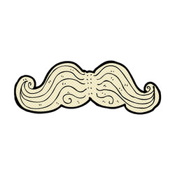 Comic Mustache Book Vector Images (over 400)