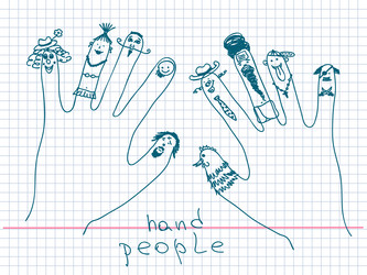 People Hand Draw Vector Images (over 74,000)