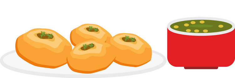Pani Puri Vector Images (15)