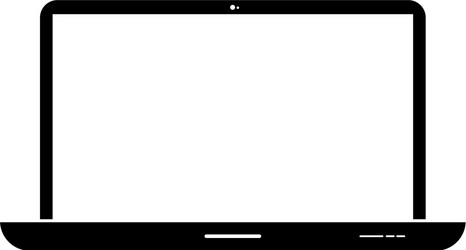 Laptop Silhouette Png
