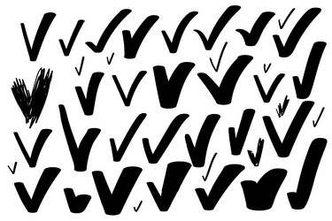 Hand Drawn Tick Box Vector Images (over 620)