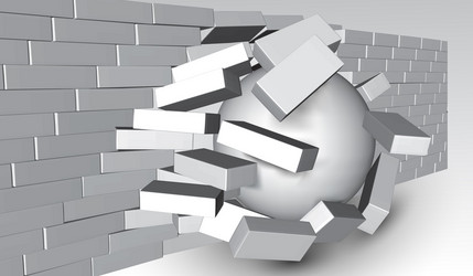 Exploding Brick Wall Vector Images (over 510)