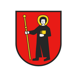 Coat of arms emmerich in north Royalty Free Vector Image