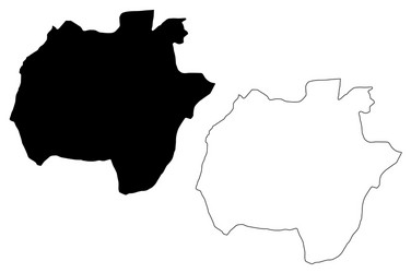 Benue state map Royalty Free Vector Image - VectorStock