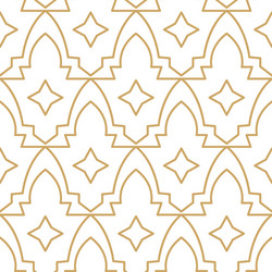 Geometric islamic stars seamless pattern Vector Image