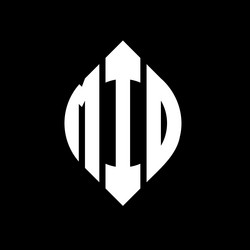 Mio logo letter design Royalty Free Vector Image