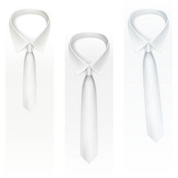 Tie set Royalty Free Vector Image - VectorStock