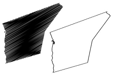 St peter barbados parishes barbados map Royalty Free Vector