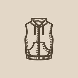 Down Jacket Drawing Vector Images (over 480)