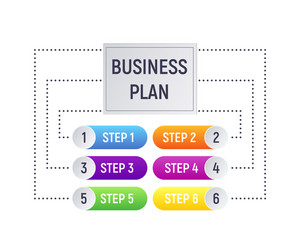 Infographics creative concept business info Vector Image