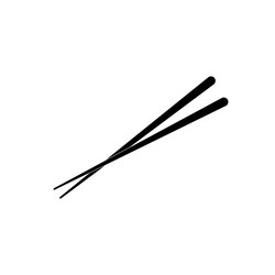 Chopstick icon logo Royalty Free Vector Image - VectorStock