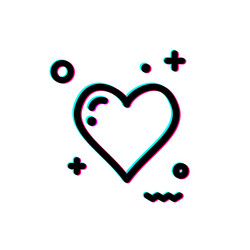 Glitch Heart Vector Images (over 370)