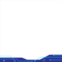 Tech footer graphic Royalty Free Vector Image - VectorStock
