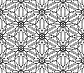 Lace flower bud floral repeat seamless pattern Vector Image