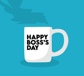 Happy boss day Royalty Free Vector Image - VectorStock