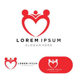 Love is the light of the world heart is a light Vector Image