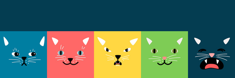 Cat Face Square Vector Images (over 540)