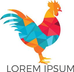 Hen logo design Royalty Free Vector Image - VectorStock